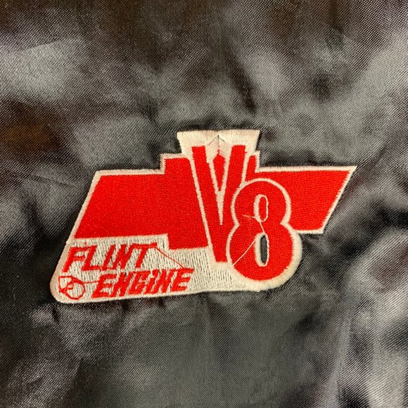 Vintage | Jackets & Coats | Vintage Chevy V8 Flint Engine Usa Heartbeat ...